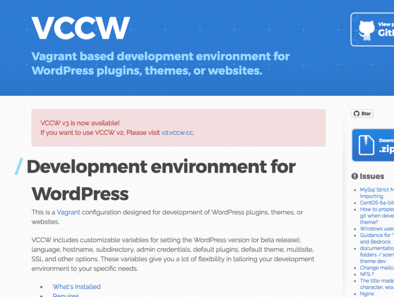 ローカルのWordPress開発環境VCCWを導入してみる | Depoton